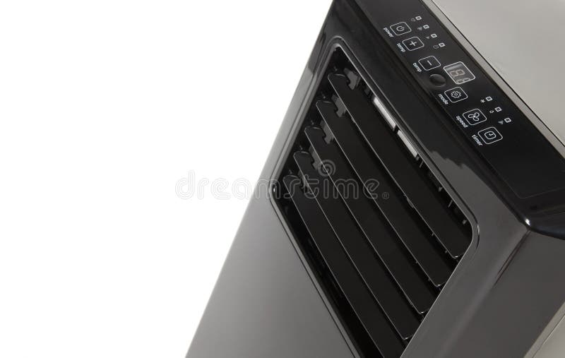 Mobile Air Conditioning Unit, Small Air Heat Pump Isolated Stock Image ...