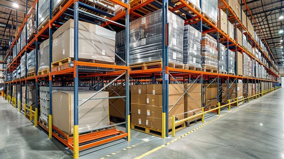 Mobile Aisle Racking System is in Use, Enhancing Storage Efficiency in ...