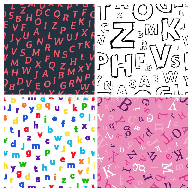 Endless Alphabet Letters Stock Illustrations – 610 Endless Alphabet ...