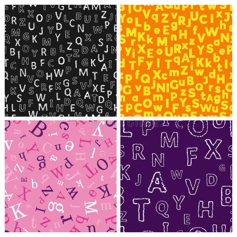 Endless Alphabet Letters Stock Illustrations – 589 Endless Alphabet ...