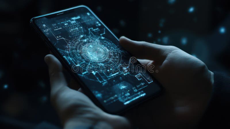 Mobile Analytics: the Future of Business Insights Stock Illustration ...