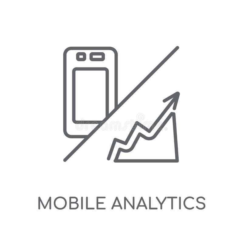 Mobile Analytics Linear Icon. Modern Outline Mobile Analytics Lo Stock ... Mobile Analytics Linear Icon. Modern Outline Mobile Analytics Lo Stock ...