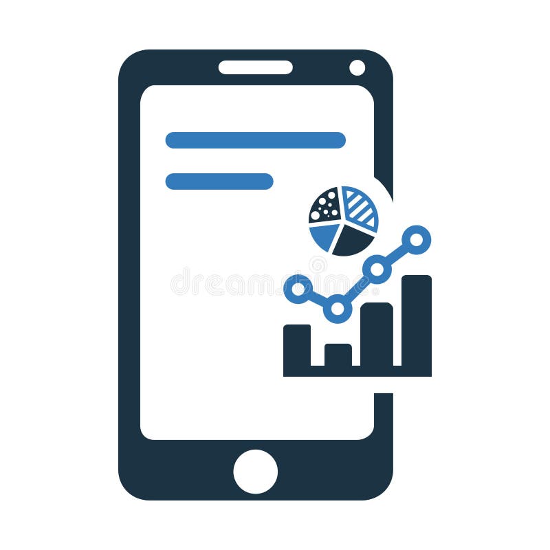 Mobile, Analytics, Marketing, Promotion Icon. Simple Vector Design ...