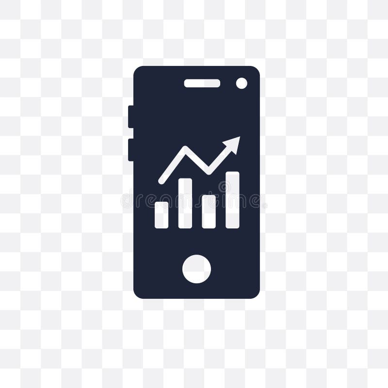 Mobile Analytics Transparent Icon. Mobile Analytics Symbol Design from ...