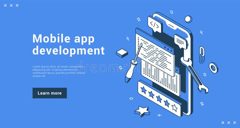 Mobile App Development Coding Software Programming Internet Banner ... Mobile App Development Coding Software Programming Internet Banner ...
