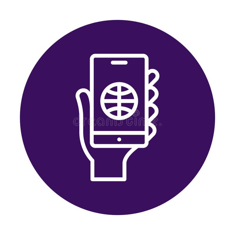 Mobile App Development Isolated Vector Icon Which Can Easily Modify or ...