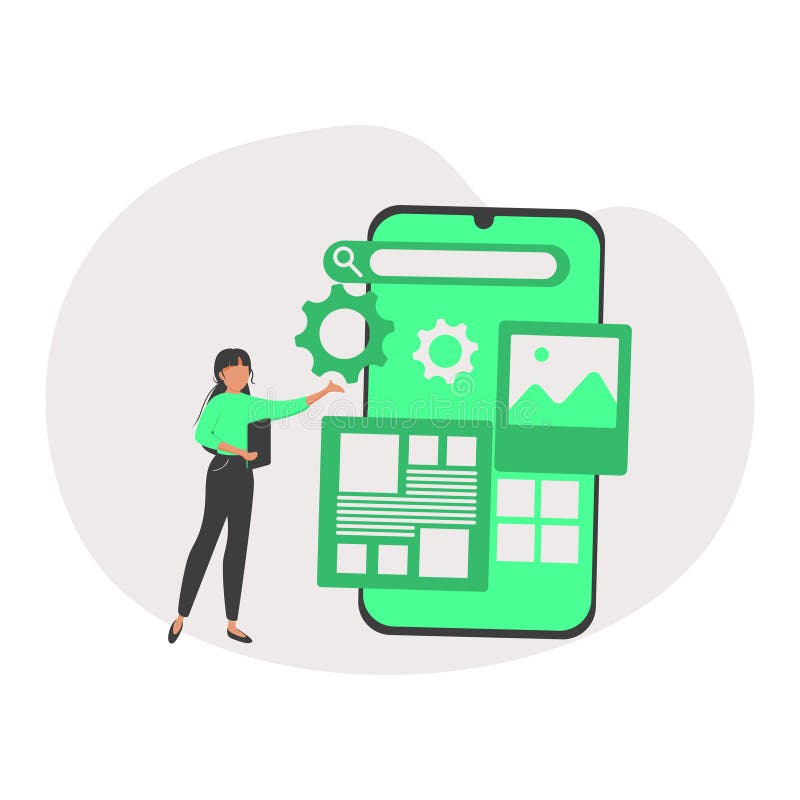 Mobile App Development Process Abstract Concept Vector Illustration ... Mobile App Development Process Abstract Concept Vector Illustration ...