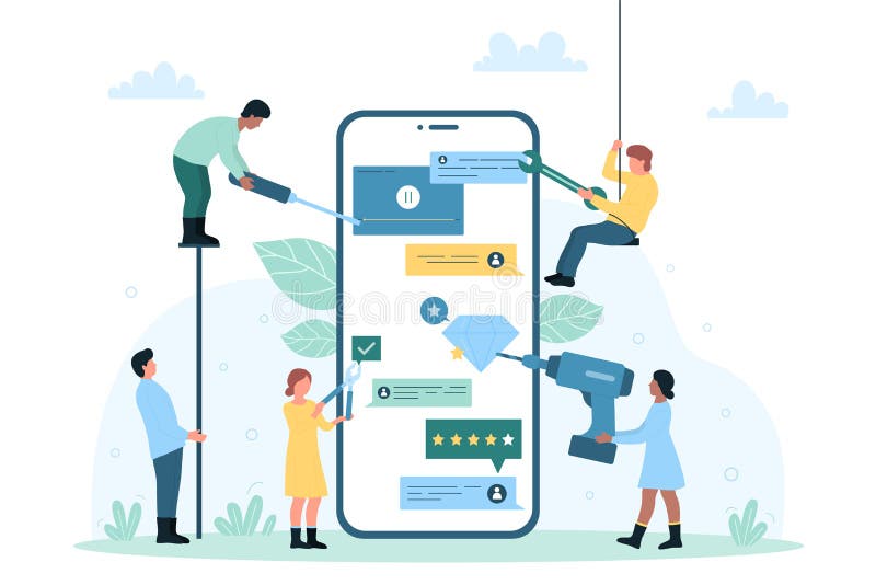 Mobile App Development Programming Of Functional Ui By Tiny Developers