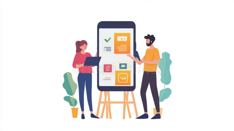 Mobile App Development Team Collaboration UX/UI Design & Development ...