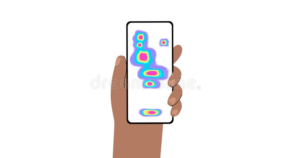 Mobile Heatmap Stock Illustrations – 67 Mobile Heatmap Stock ...