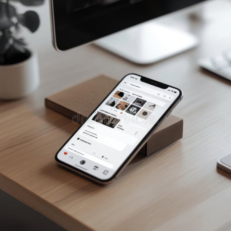 Mobile App UI Design, Verification and Security Features Stock ...