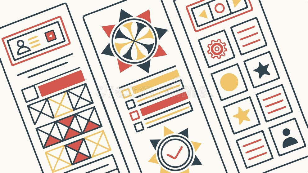 Mobile App Interface Design, App Layout, User Interface, Mobile UI, App ...