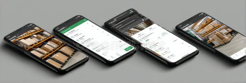 Mobile App Interface Displaying Frozen Inventory Management Features ...