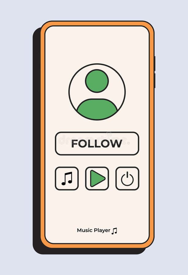 Mobile App Interface. Music Player. Music Player Interface by ...