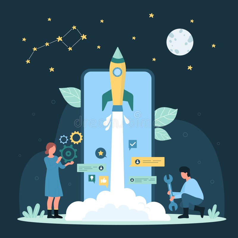 Mobile App Launch and Development of Smartphone Application Dark ...