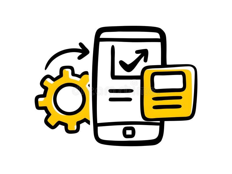 Mobile App Optimization and Development Process with Settings Gear ...