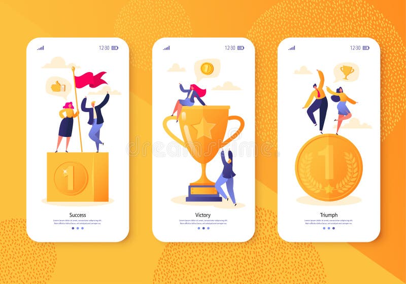 Winner Screen Stock Illustrations – 10,719 Winner Screen Stock ...