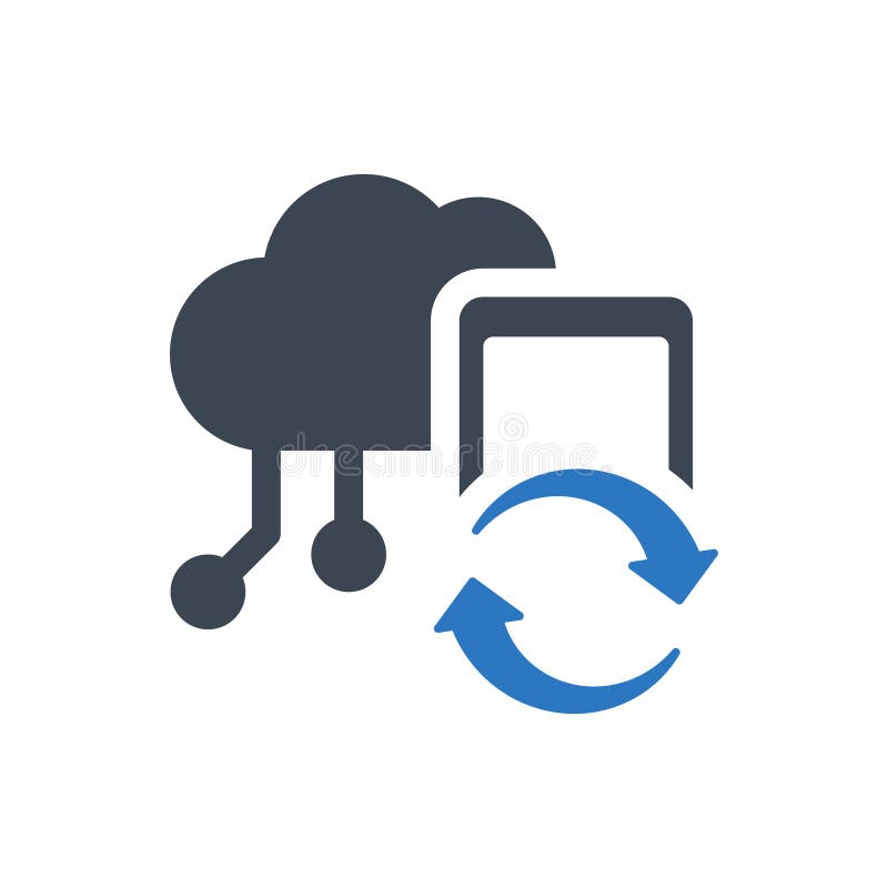 Mobile app syncing icon stock vector. Illustration of syncing - 217599381 Mobile app syncing icon stock vector. Illustration of syncing - 217599381