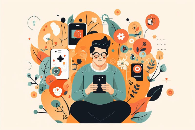 Mobile App Ui Design Software Graphic Development Concept with Designer ...