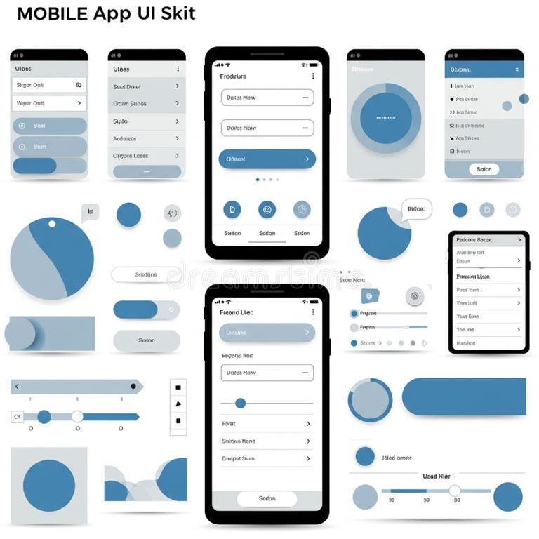 Standard Ui Elements Stock Illustrations – 233 Standard Ui Elements Stock Illustrations, Vectors ...