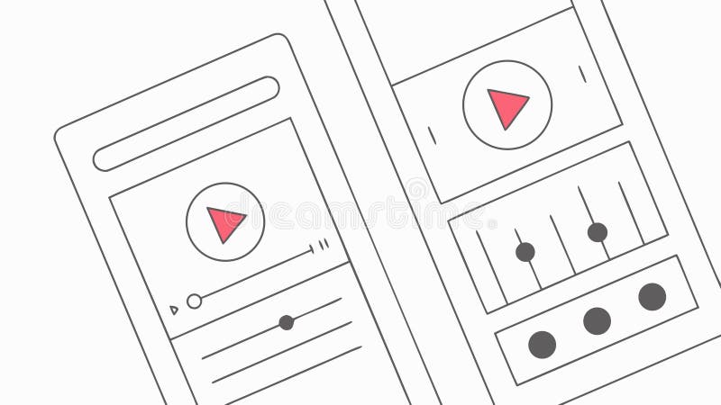 App Ui Wireframes Stock Illustrations – 672 App Ui Wireframes Stock Illustrations, Vectors ...