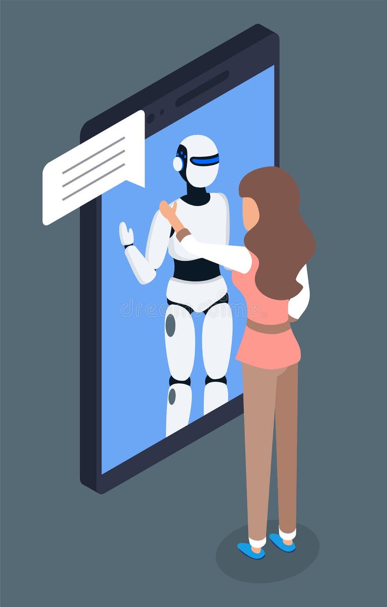 Conversation Simulation Stock Illustrations – 153 Conversation ...