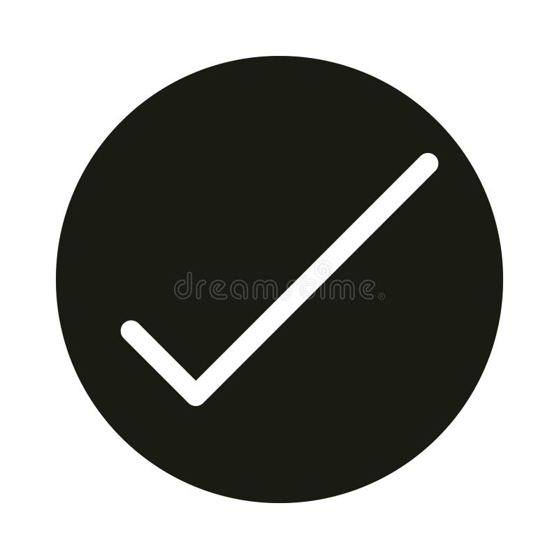 Application with Check Mark and a Pencil Stock Illustration ...