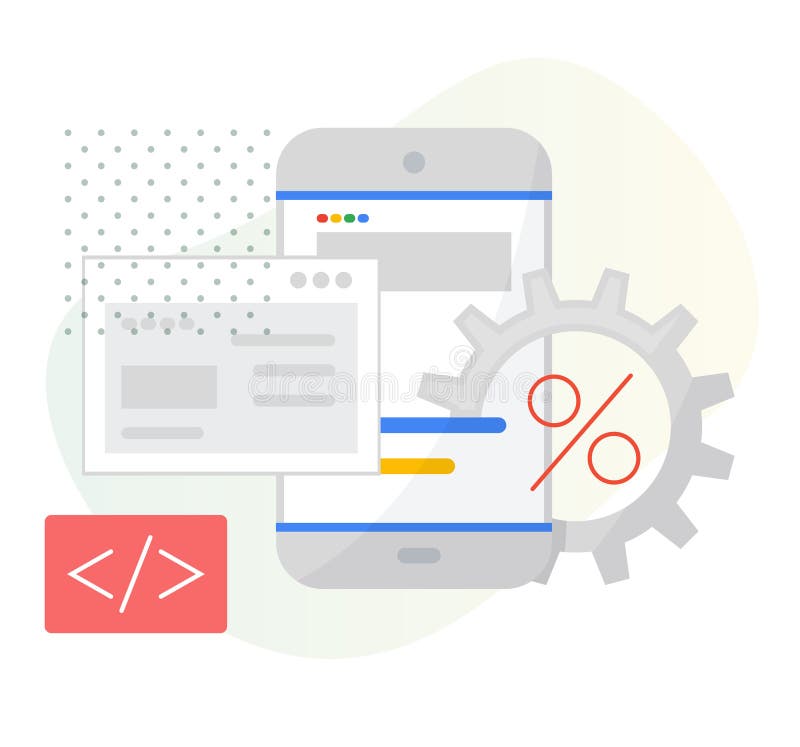 Mobile Application Development Process - Illustration Stock ...