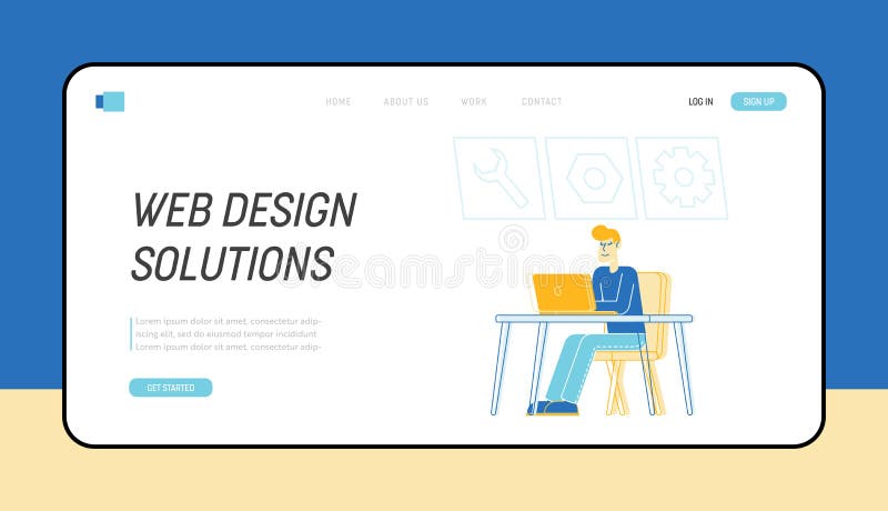 Front End. Software Development. Programming Code. Vector Illustration. Stock Vector ...