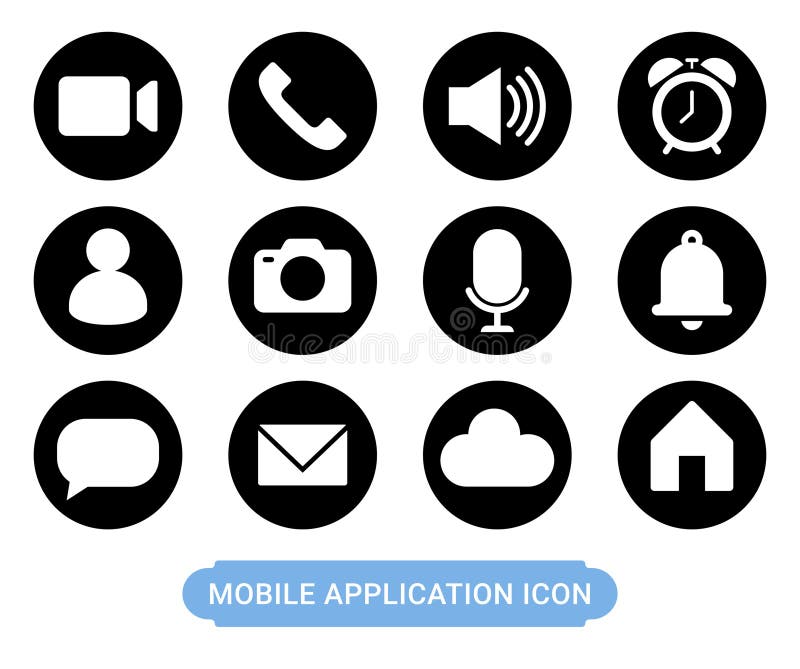 The Mobile Application for Delivery Business Concept 3d Rendering Stock ...