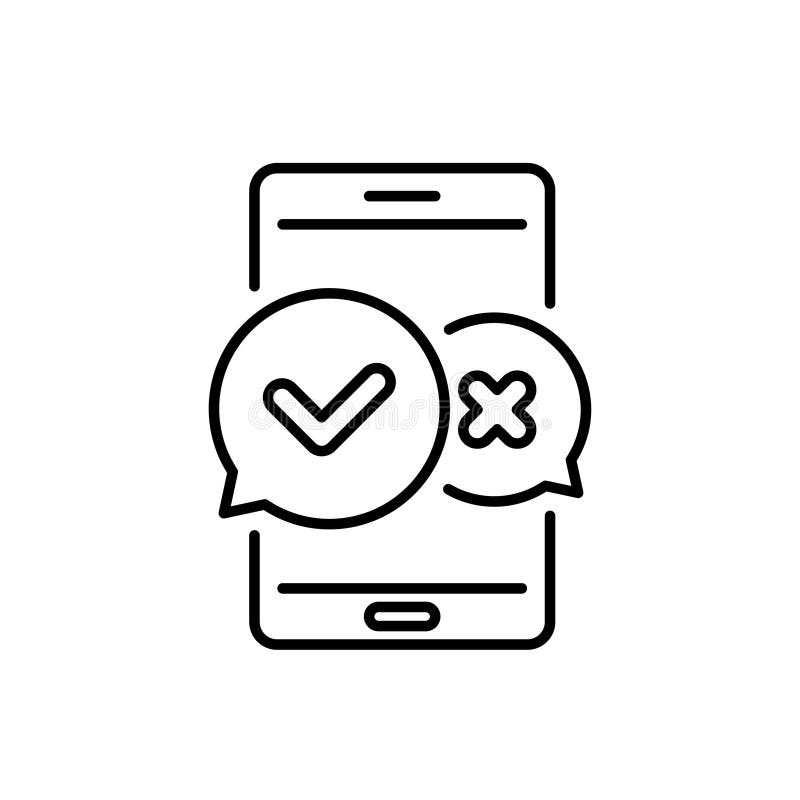 Mobile Application Icon Designed for Survey and Feedback, Engaging ...