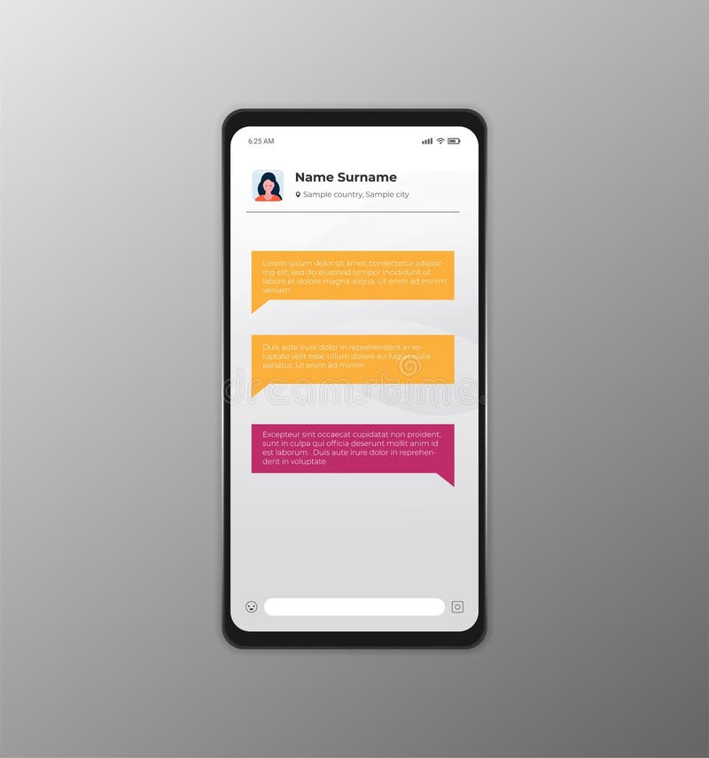 Mobile Application Interface: Live Chat Ui Ux Gui Screen for Mobile ... Mobile Application Interface: Live Chat Ui Ux Gui Screen for Mobile ...