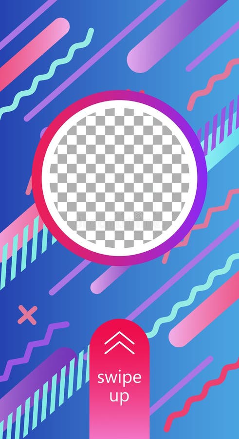 Elegant Modern Memphis Style Pattern Stock Vector - Illustration of ...