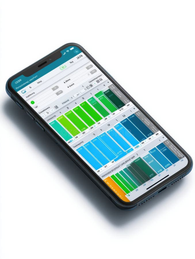 Mobile App Interface Displaying Frozen Inventory Management System for ...