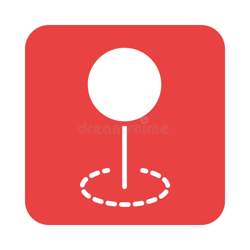 Mobile Application Location Pin Map Web Button Menu Digital Flat Style