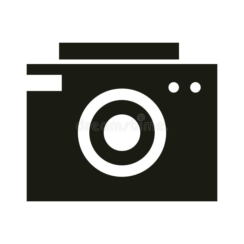 Mobile Application Photo Camera and Video Web Button Menu Digital ...