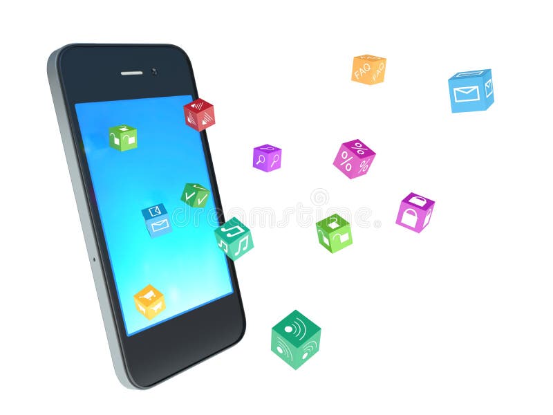 Mobile Software Technology Stock Illustrations – 89,462 Mobile Software ...