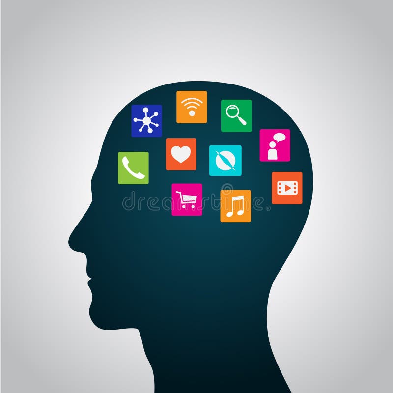 Smartphone Mind Control Stock Illustrations – 167 Smartphone Mind ...