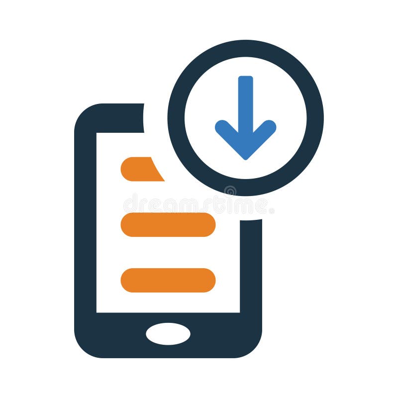 Mobile, Arrow, Down Arrow, Download, Mobile Software Download Icon ...