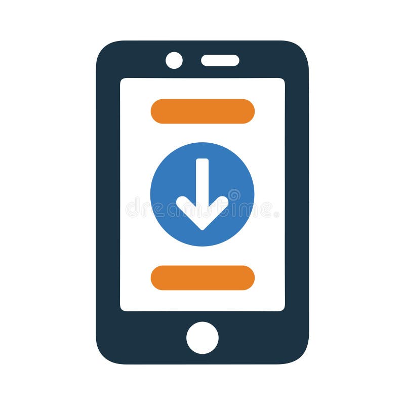 Mobile, Arrow, Down Arrow, Download, Mobile Software Download Icon ...
