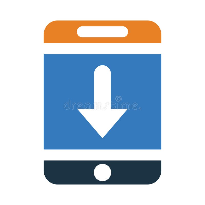 Mobile, Arrow, Down Arrow, Download, Mobile Software Download Icon ...