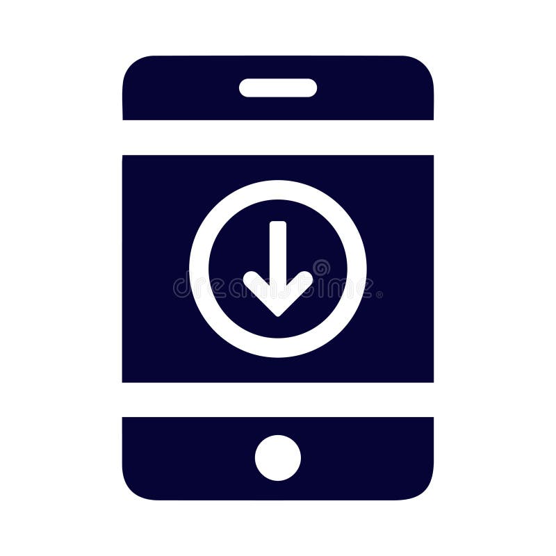 Mobile, Arrow, Down Arrow, Download, Mobile Software Download Icon ...
