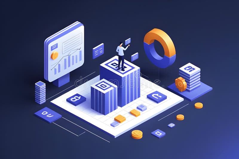 Mobile banking concept stock illustration. Illustration of card - 292789355