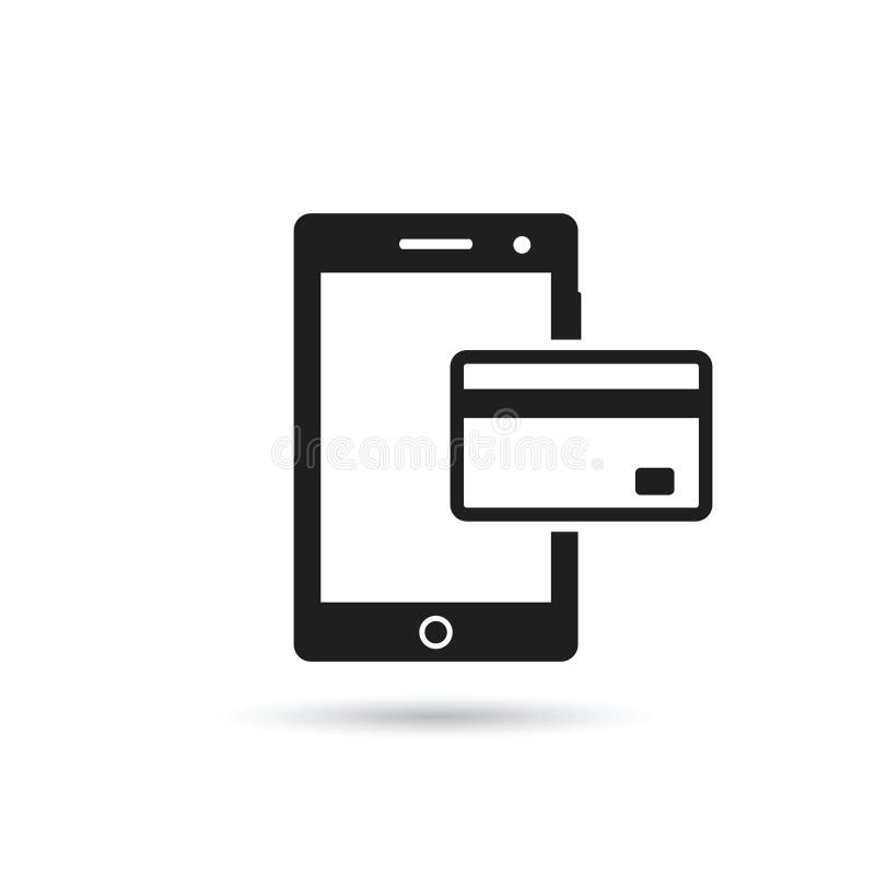 Mobile Banking Icon, Vector Stock Vector - Illustration of cell ...