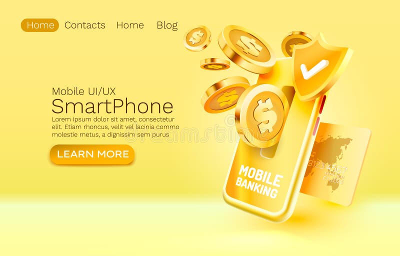 Mobile Financial Service, Smartphone Mobile Graph, Technology Mobile ...