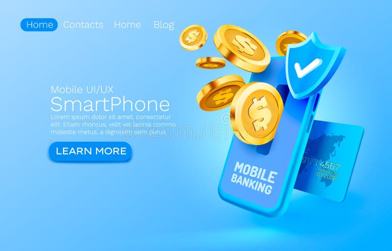 Mobile Financial Service, Smartphone Mobile Graph, Technology Mobile ...