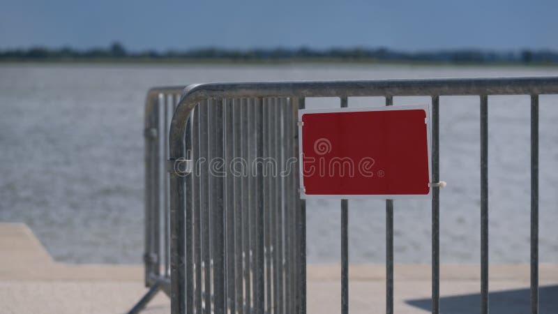 Mobile barriers stock image. Image of embargo, safe - 283267271