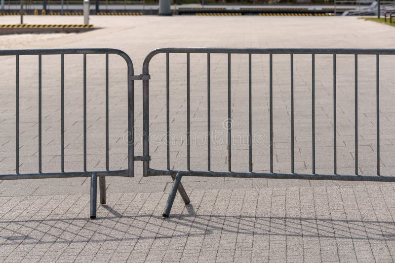 Mobile barriers stock image. Image of mobile, safety - 283607157