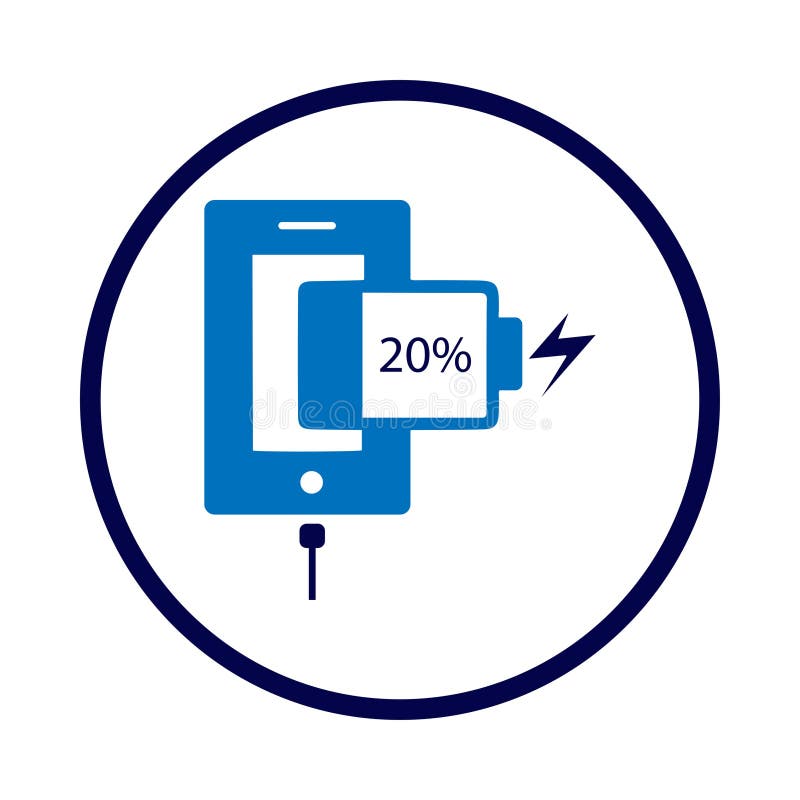 Mobile, Battery, Charging, Mobile Phone Battery Charging Icon Stock ...
