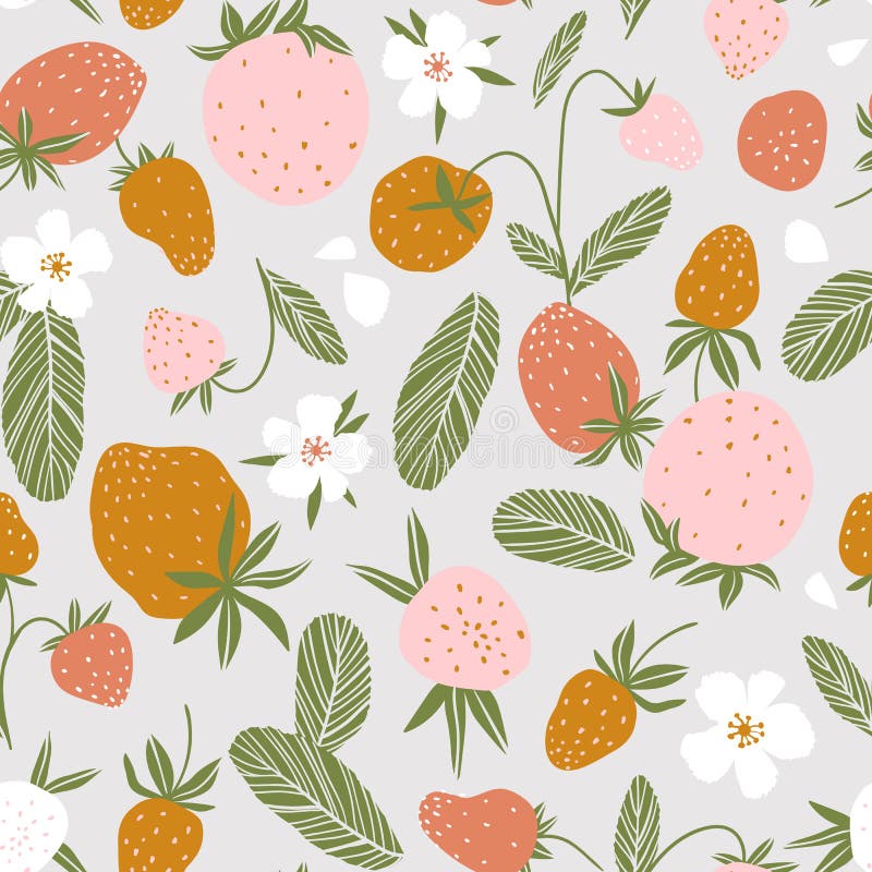 Seamless Background Strawberry Stock Illustrations – 42,405 Seamless Background Strawberry Stock ...